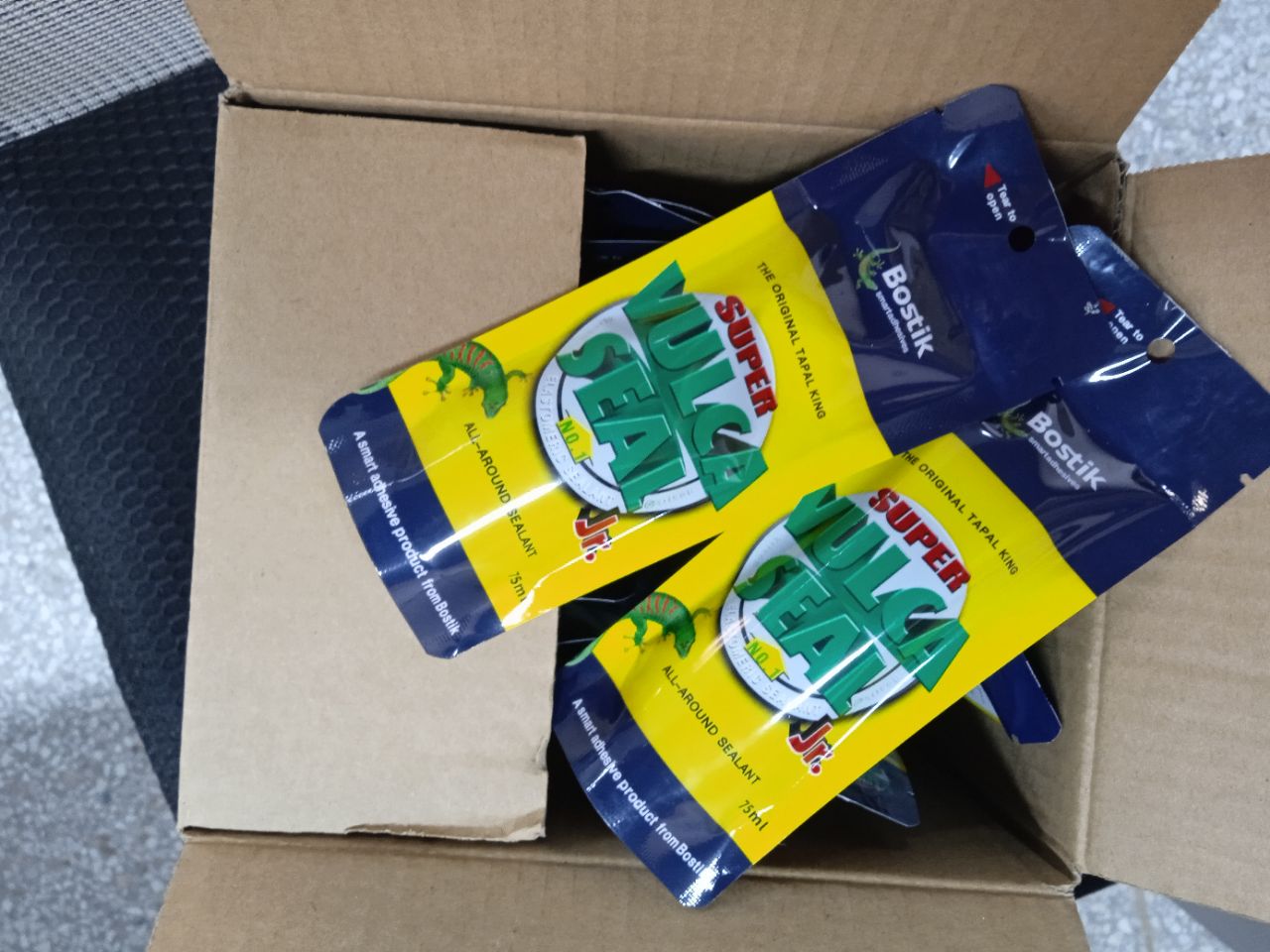 （ONE BOX）Vulcaseal Sealant Wholesale ORIGINAL BOSTIK Super Vulca seal ...