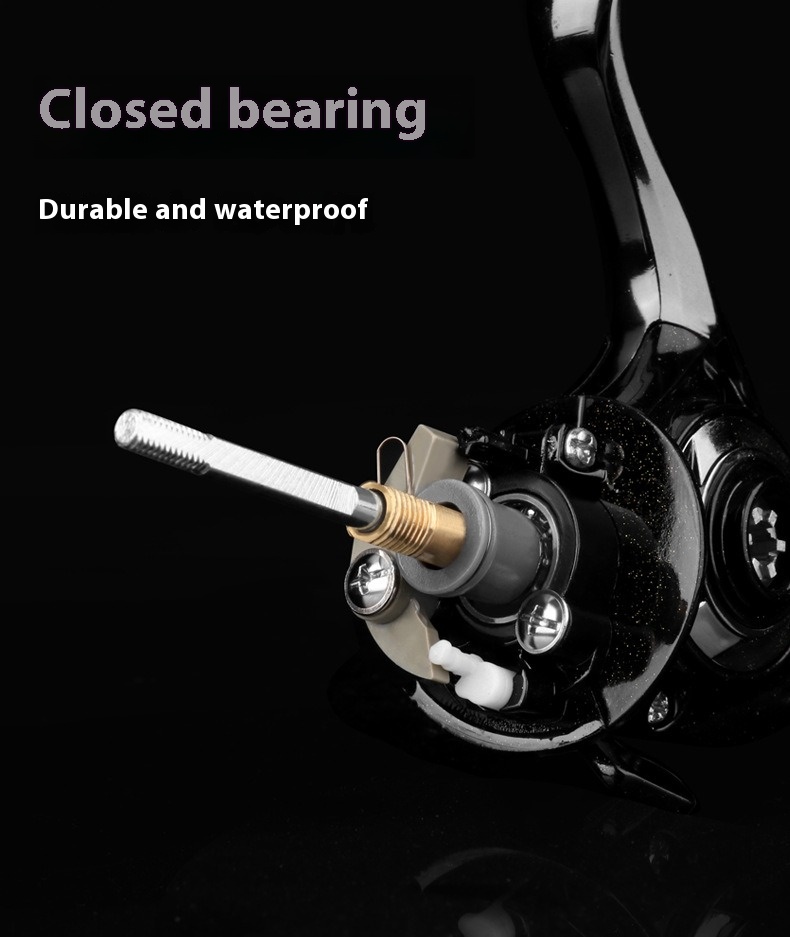 【COD】Fishing Reel 5.2:1 Full Metal 3000-5000 Spinning Reel Metal Bait ...