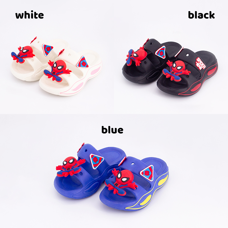 Vista Praia EVA Spider Man Sandals for Kids Non-slip Slippers DS0033-7 ...