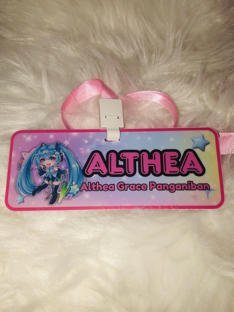 Customized PVC Name Tag for Kids 2.5 x 7 inches BACK TO SCHOOL | Shopee ...