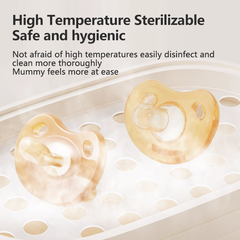 Einmilk Baby Pacifier Super Soft Silicone Newborn Pacifier Anti-colic ...