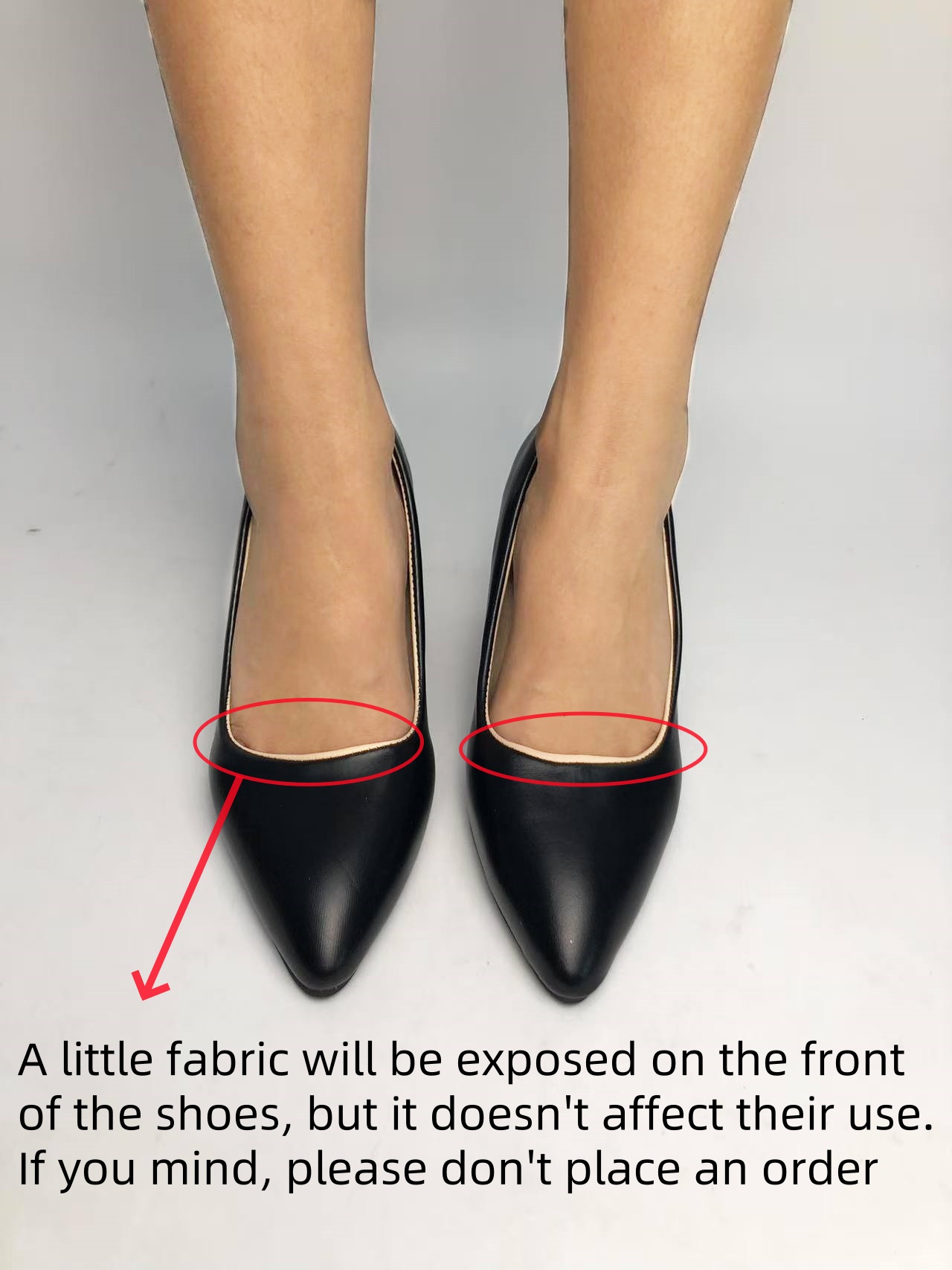 「KAEVE」Defective items on sale ! 3 inch leather pointed toe block black ...