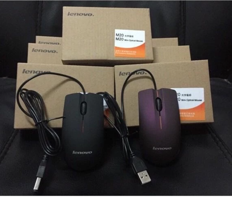 Lenovo M20 mini Mouse 1200 DPI Optical mice For Computer Laptop pc ...