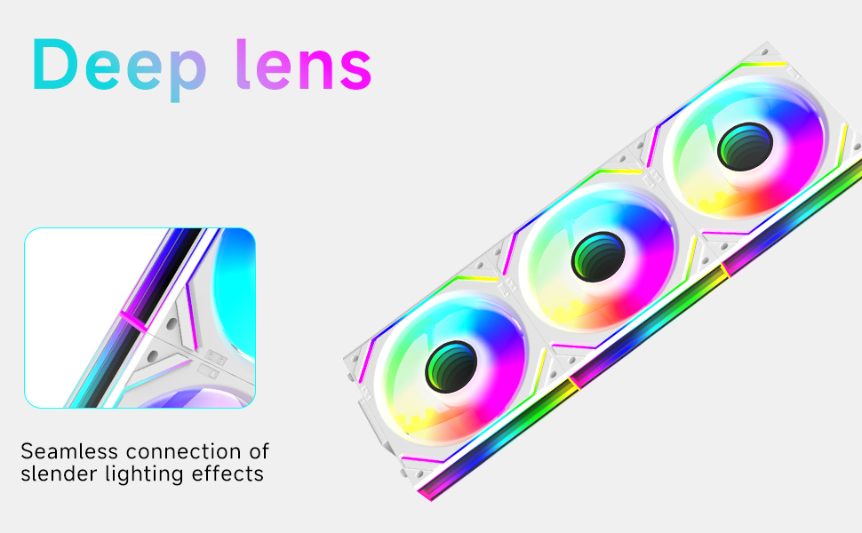 Jungle Leopard 3in1 ARGB Interstellar V2 Block Chassis Fan Black ...