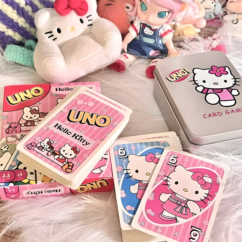 ISO Hello Kitty Card Game for Family Night Featuring TV Show Themed ...