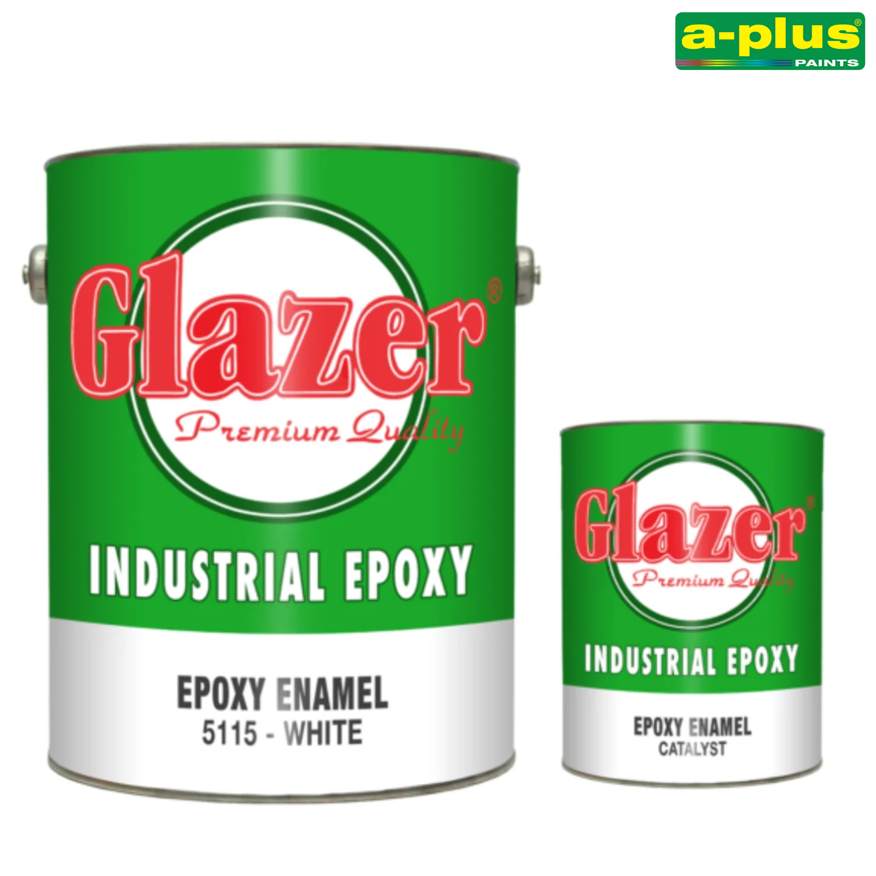 Glazer® Industrial Epoxy Enamel Paint 4L w/ Catalyst | Shopee Philippines