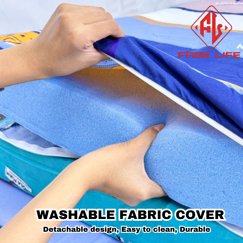 KUTSON Local Foam Mattress – Zipper Cover, Available in 2” or 4 ...