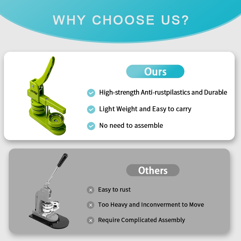 Creative Pin Maker Machine 58mm Set Diy Button Pin Machine Handmade ...