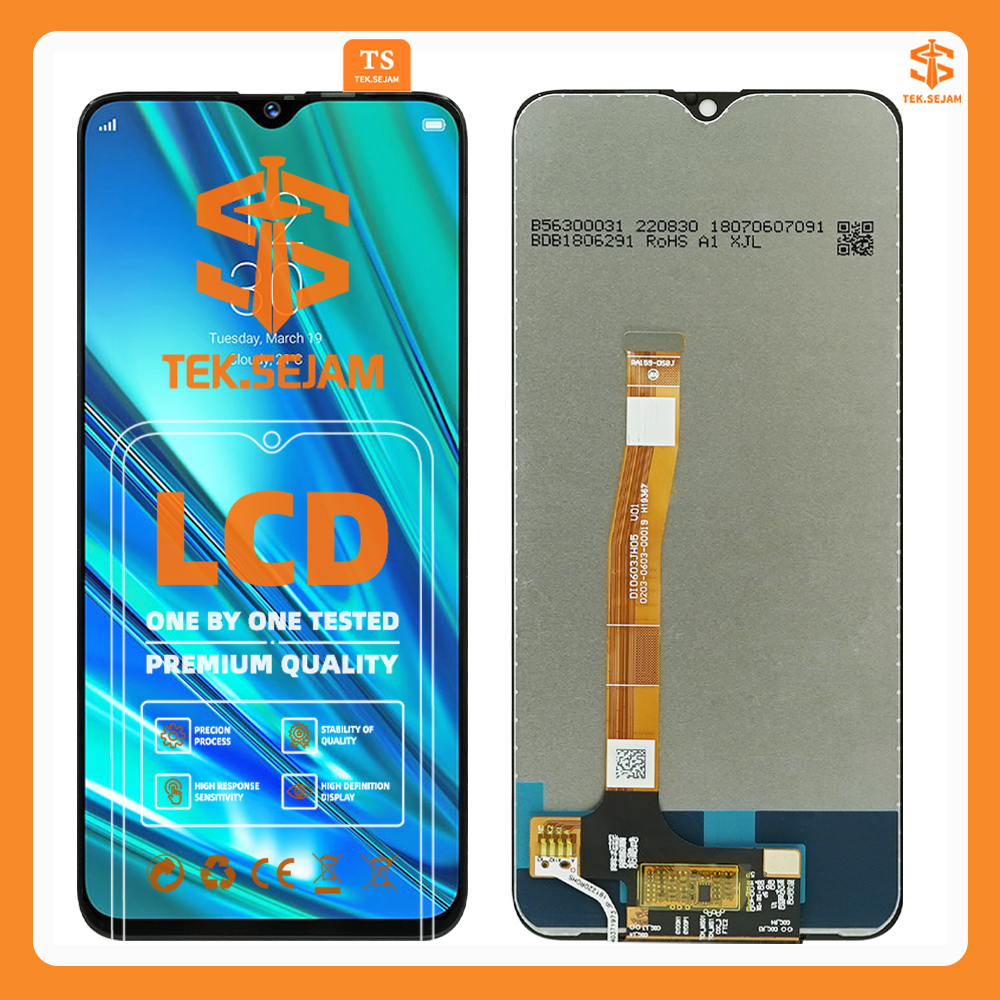 TEK LCD For Realme 5pro original LCD Display Touch Screen Digitizer ...
