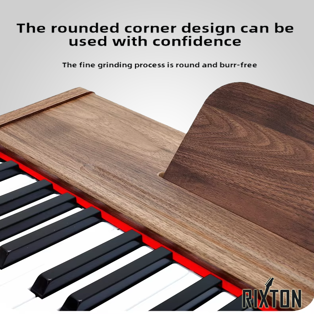 Rixton 37 Keys Digital Wood Piano Real High Sensitivity Weighted Keys ...