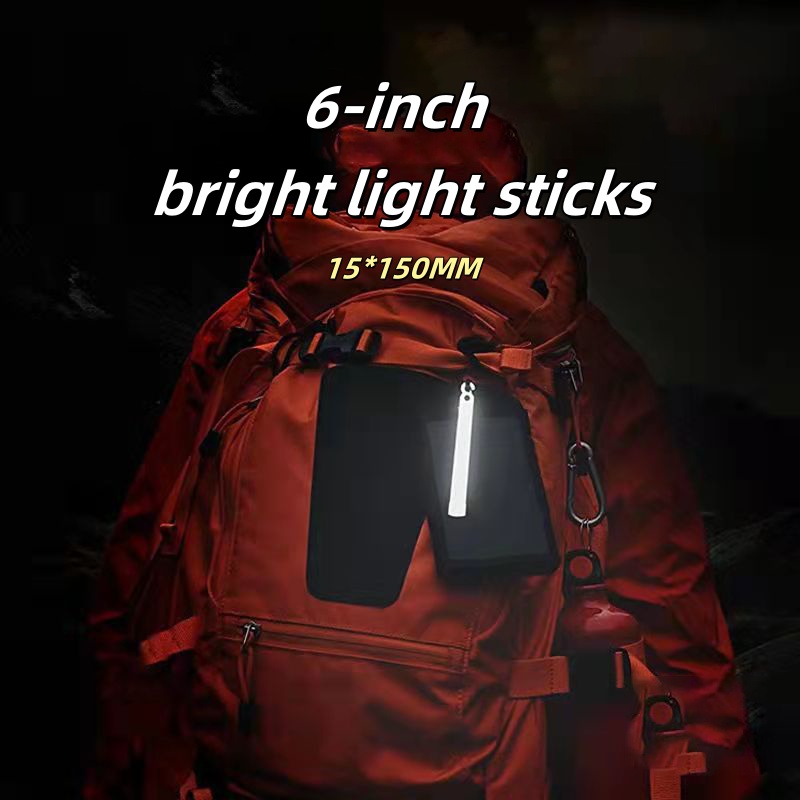6-inch Glow Stick 15*150MM Night Lighting Flash Stick Outdoor Camping ...