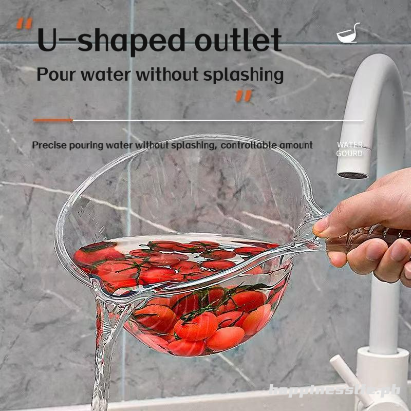 PET Transparent Water Dipper Clear Tabo Aesthetic Transparent Scooper ...