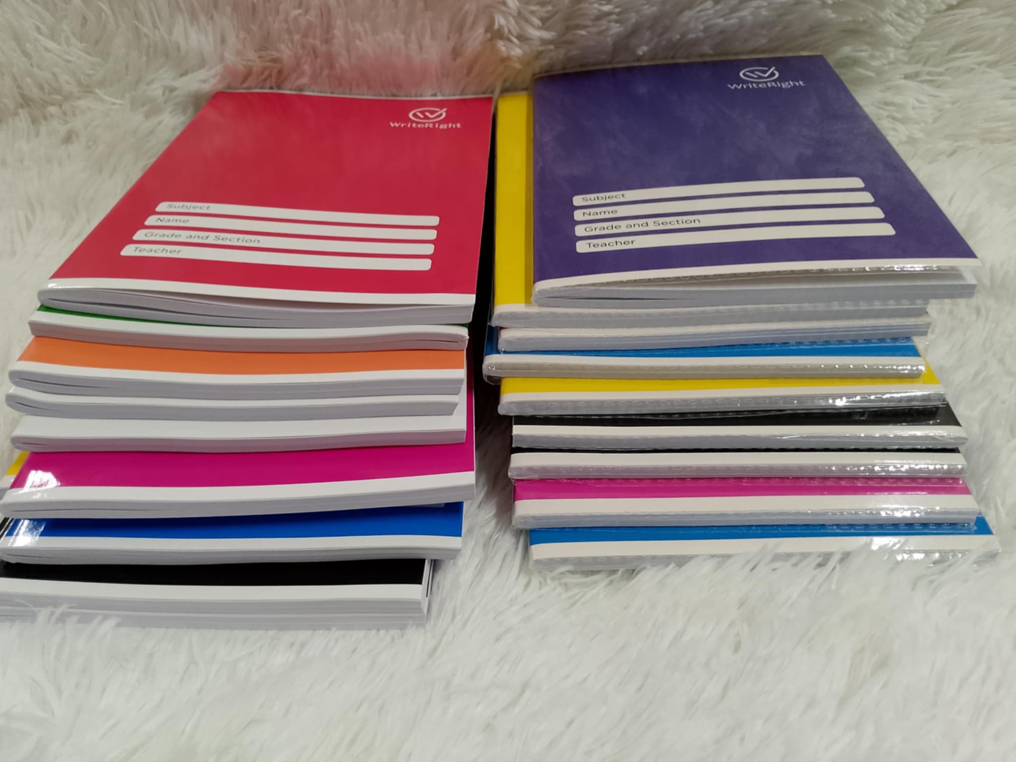 1Bundle(10pcs) Composition Notebook 10 Color Available With And Without ...