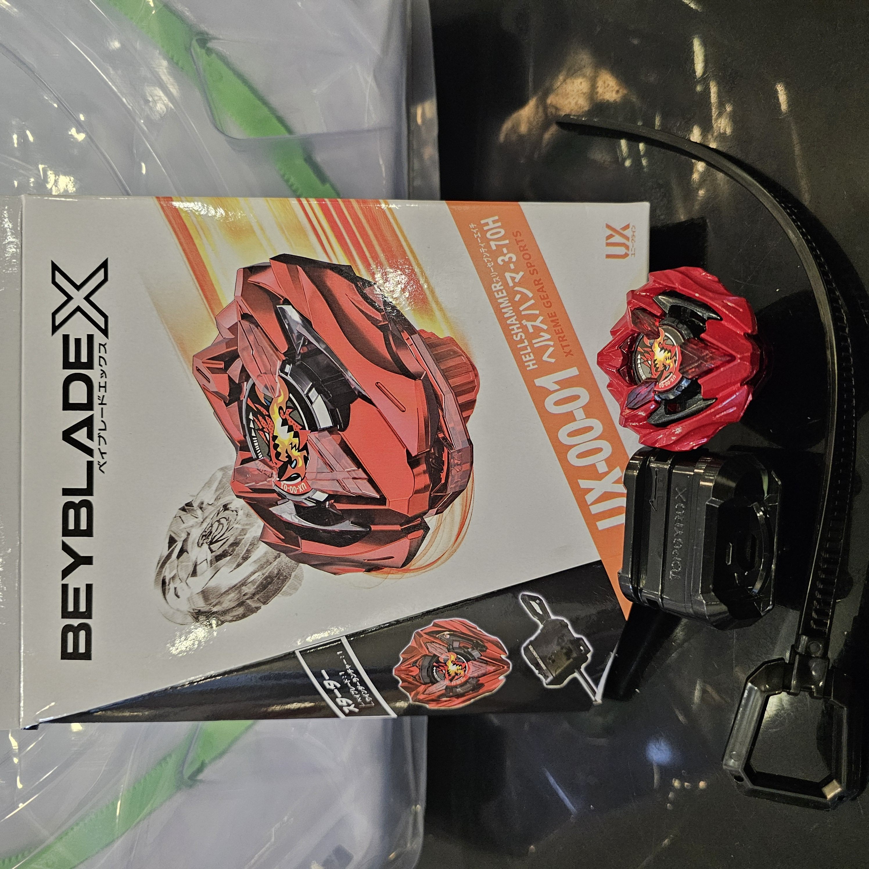 HTAF BEYBLADE X HELLS HAMMER UX-00-01 TOY FOR KIDS | Shopee Philippines