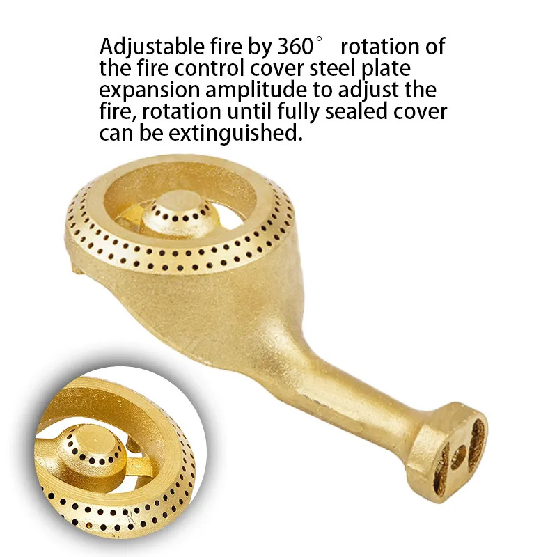 WISDOMMA Gas stove hose cast iron furnace head furnace frame Regulator ...