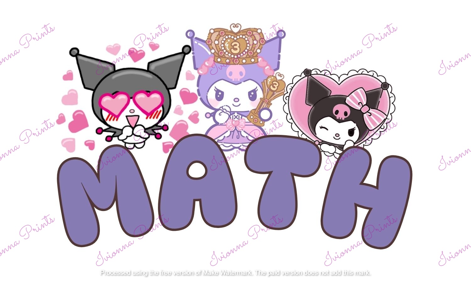 Kuromi Subject label Stickers | Shopee Philippines