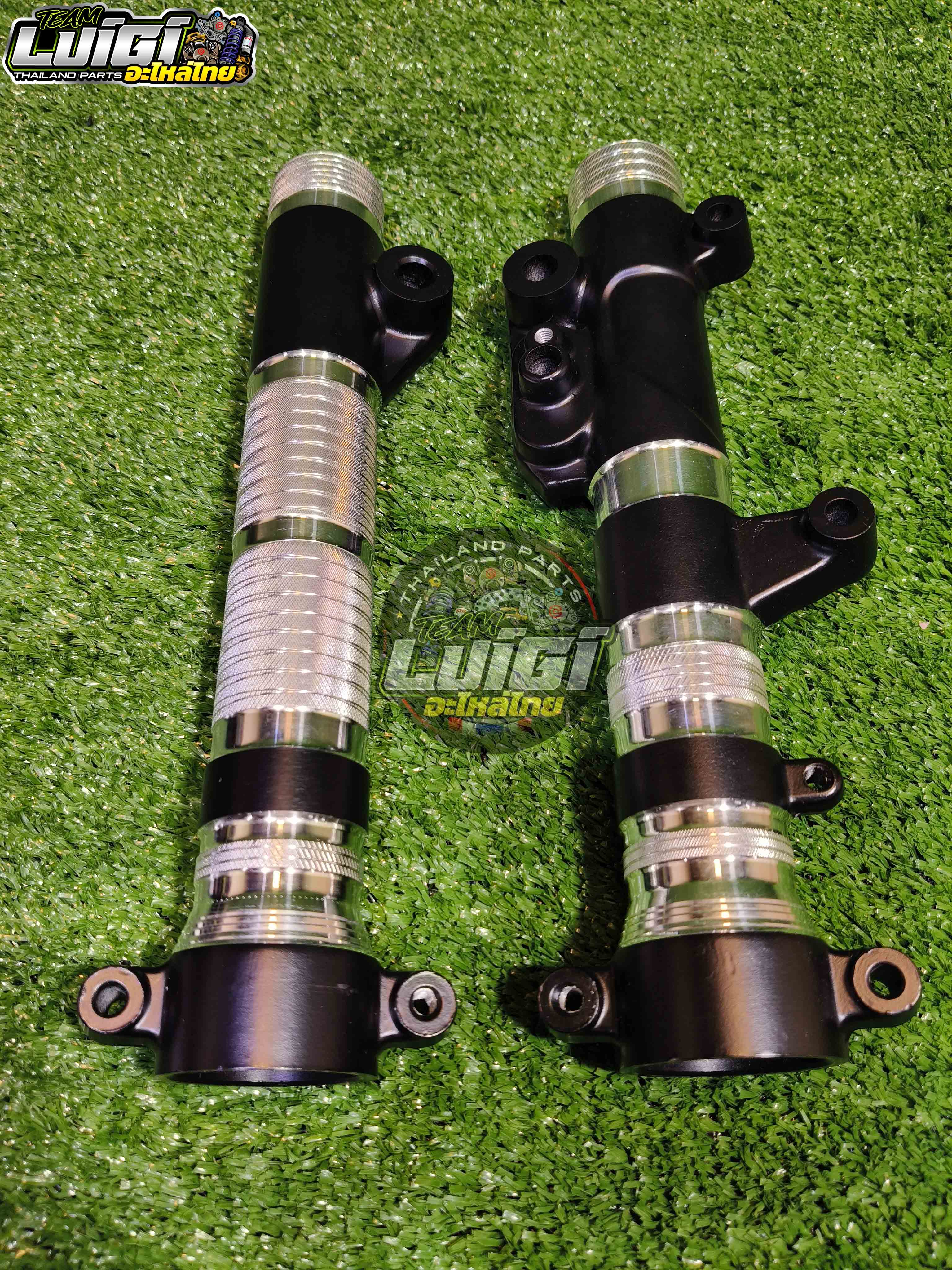 TRC CNC LIGHTEN FRONT SHOCK OUTTER TUBE HONDA PCX 160 BLACK MADE IN ...