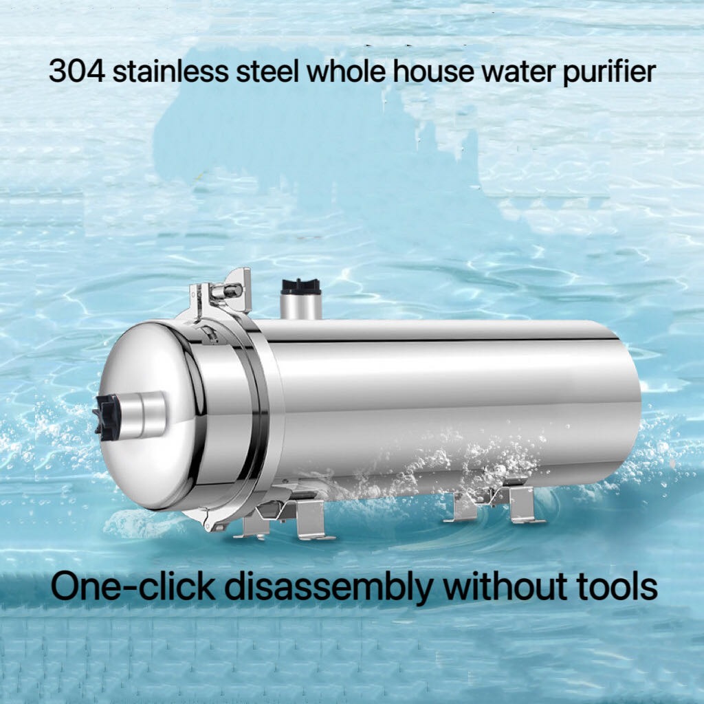 1000L stainless steel whole house water purifier, ultrafiltration, detachable hand wash | Shopee ...