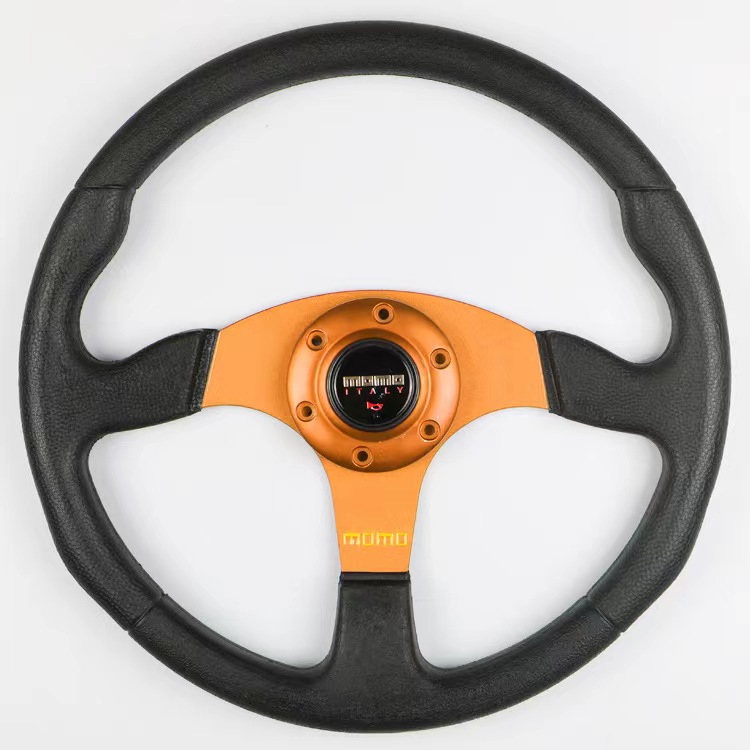 14 Inch MOMO Car Steering Wheel Universal MOMO with Horn Button High ...