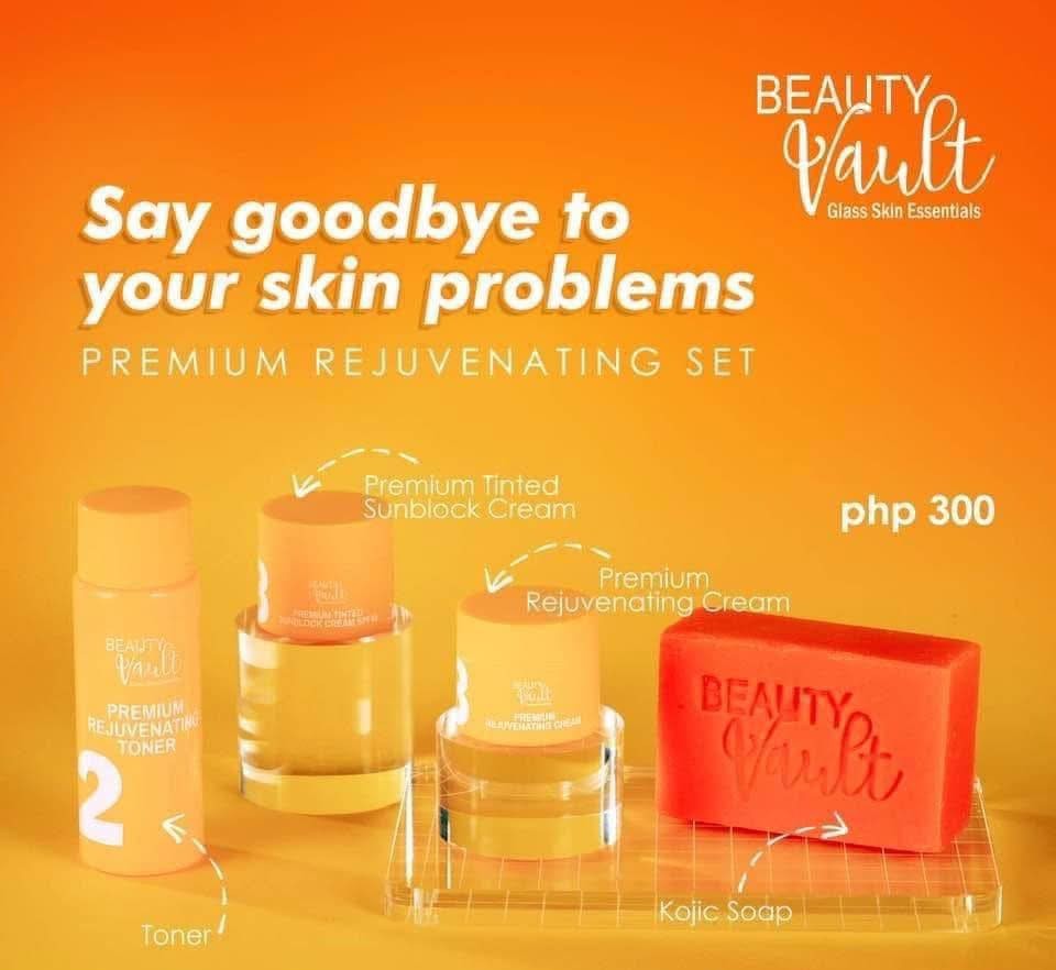 Beauty Vault Rejuvenating Set with Glass Skin Essentials | Shopee ...