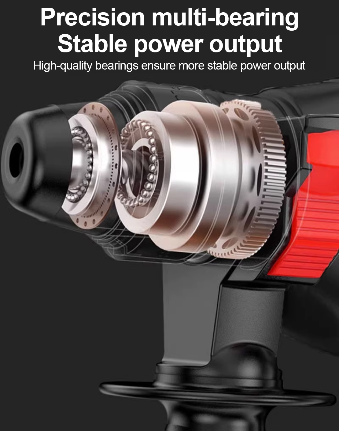 Lithium battery cordless rotary hammer crusher, lightweight hammer ...