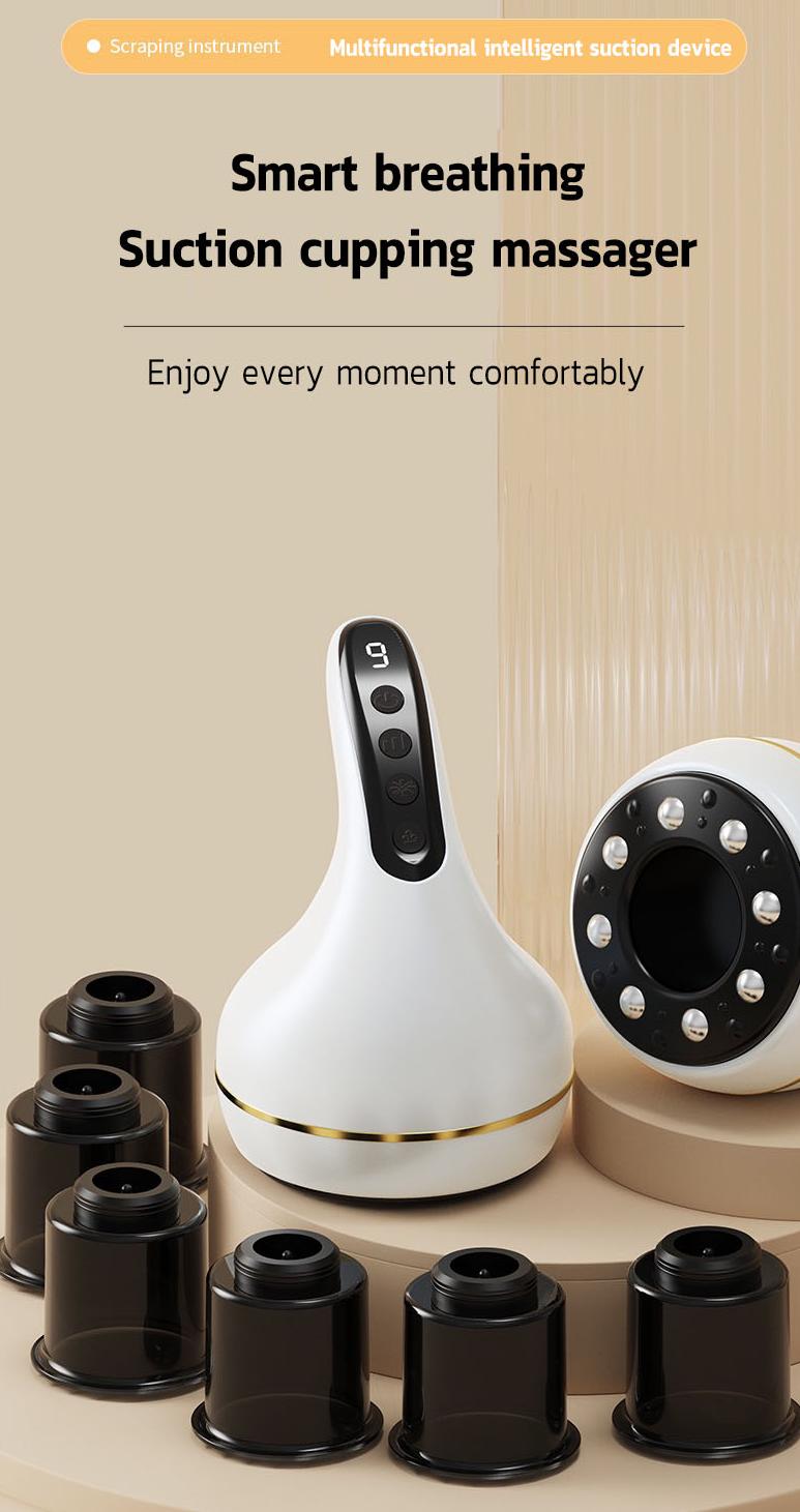 3 in 1 Cupping therapy Set Electric Dynamic Cupping Body Massager ...