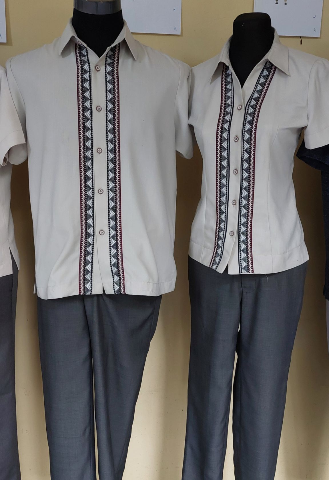 2025 Original FEMALE (F) DepEd Teachers Uniform Fabric cloth w/ correct ...