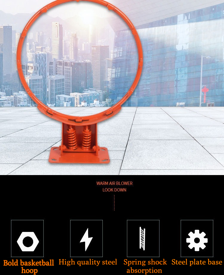 2025NEW Heavy Duty Basketball Hoop Basketball Ring 18Inch Standard NBA ...