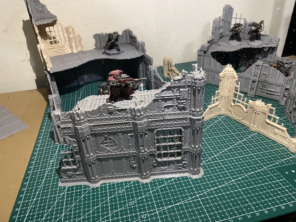 Volkus Hivestorm terrain set for Warhammer 40k wargaming kill team ruin ...