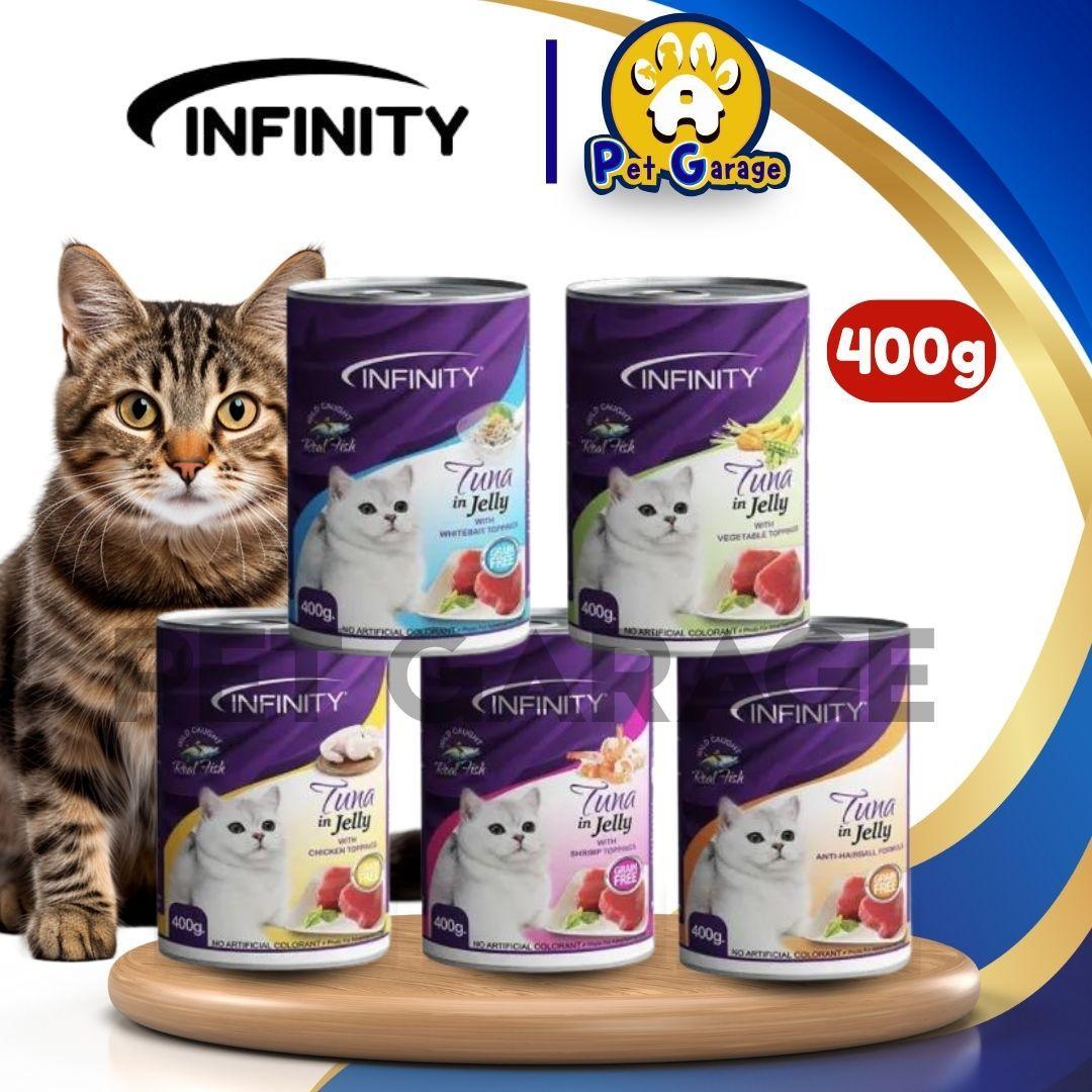 400g Infinity Wet Can Food All Stages Adult Kitten Complete Nutrition ...
