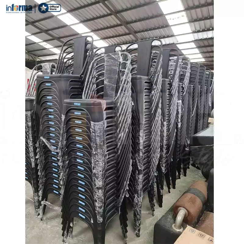 INFORMA Industrial Bar chair Plastic Chair Dining Chair Cafe Chair Home ...