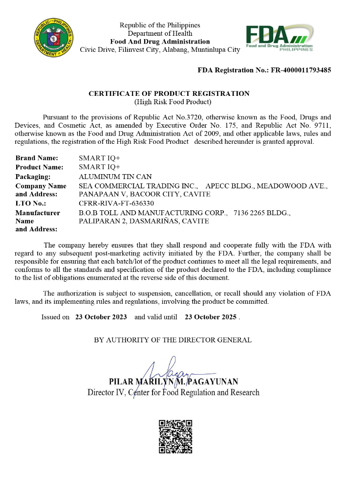 Smart IQ+ Best Autism Milk for Kids Brain Support Special Needs Formula ...