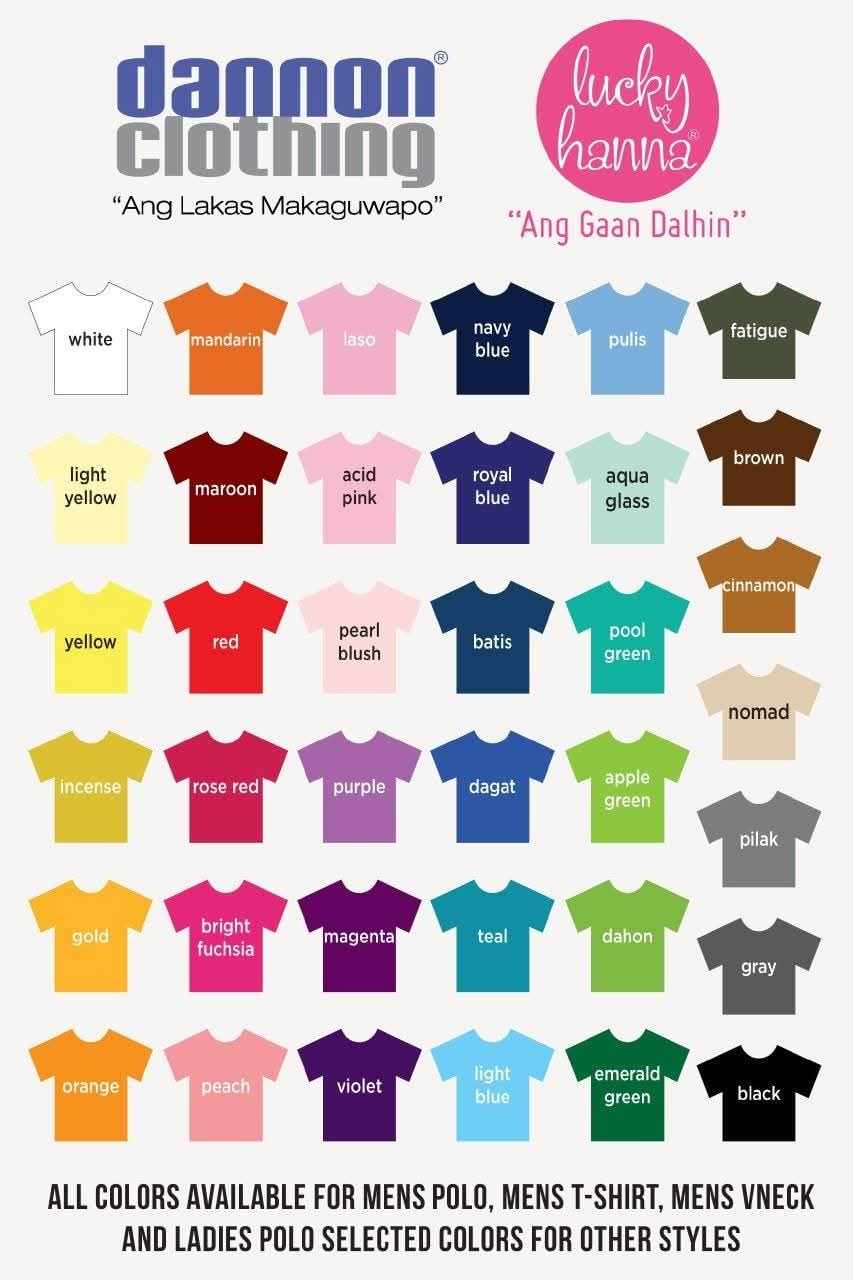 DANNON CLOTHING Polo shirt ( WHITE ) | Shopee Philippines