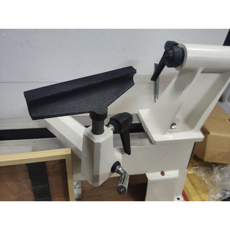 1218VD Mini Wood Turning Lathe Machine with Accessories | Shopee ...