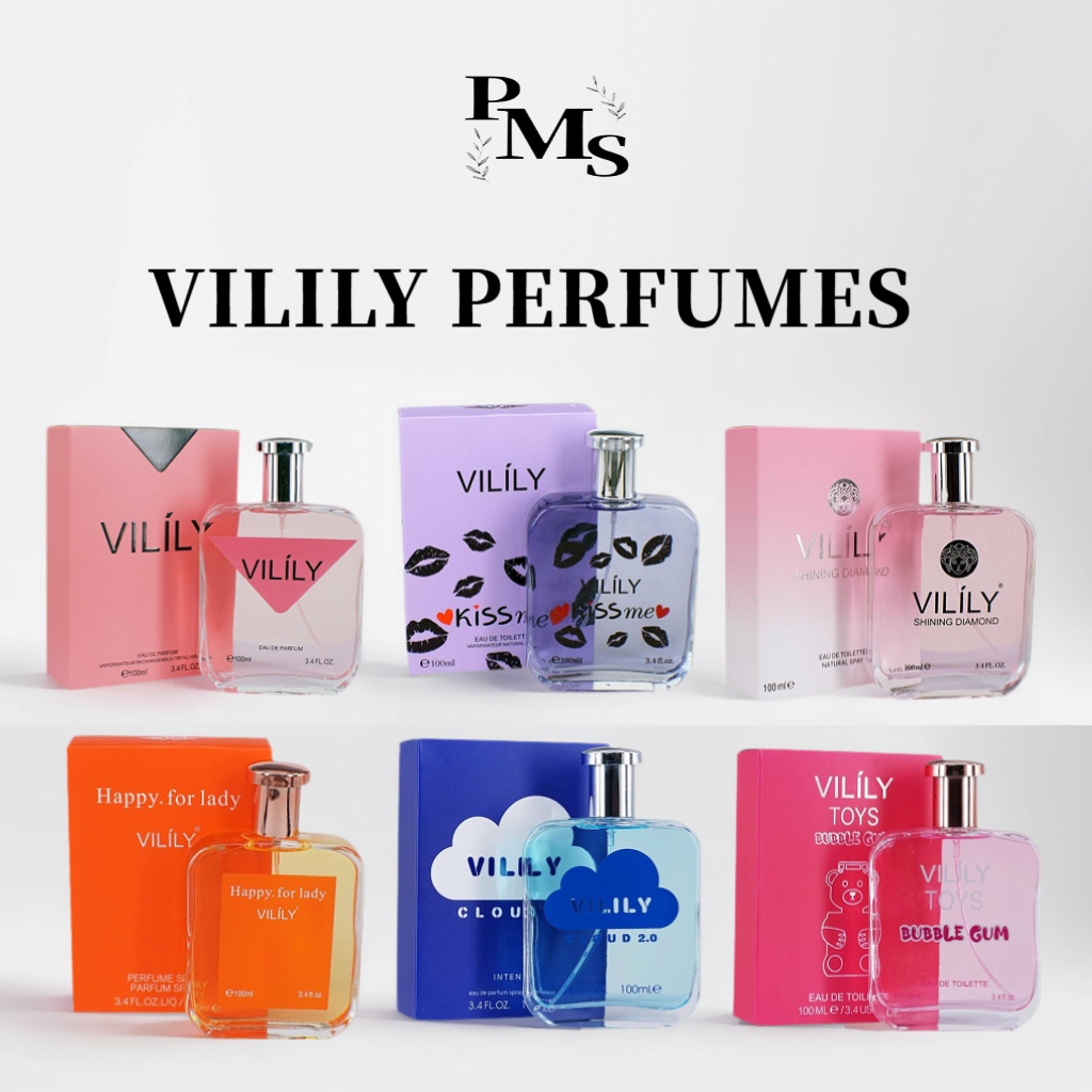 VILILY Women's Perfume 100ml Evu De Toilette Natural Spay Long Lasting ...