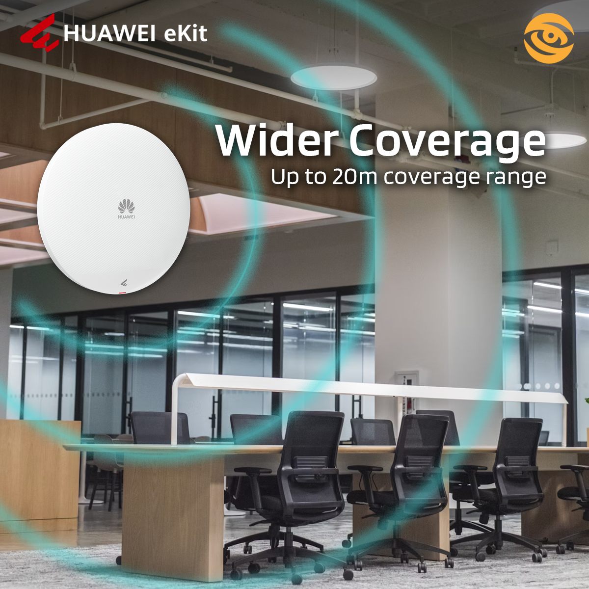 Huawei eKit 362e AX3000 Dual-Band WiFi 6 Access Point – High-Speed ...