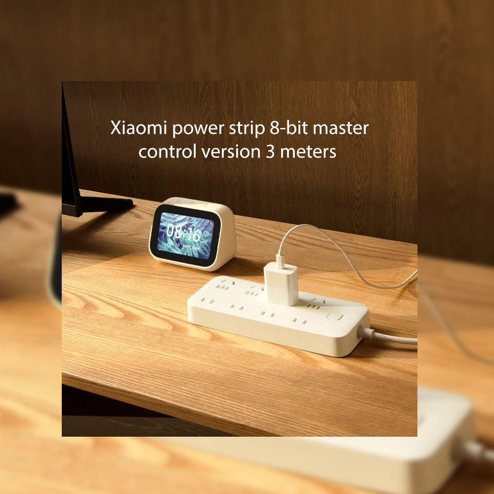 Xiaomi power strip 8-bit master control version 3 meters | Shopee ...