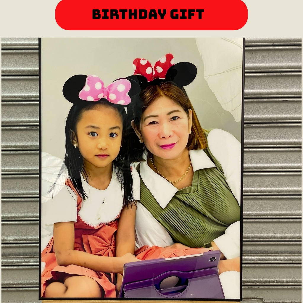 Gift Ideas | Custom Picture Frame Personalized Photo Wall Painting ...