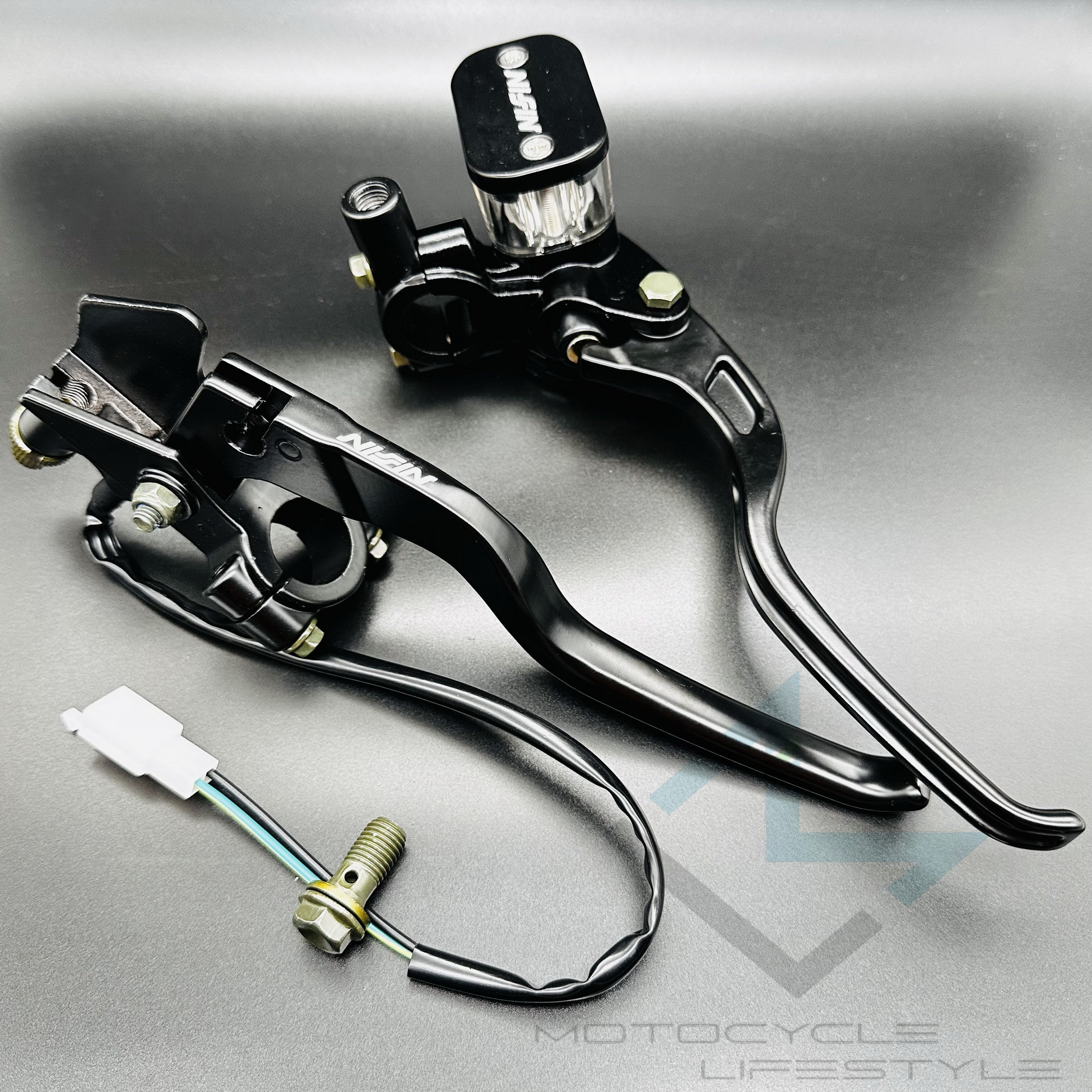 Nissin Brake Master Left and Right Set E2 E3 B22 Universal | Shopee ...