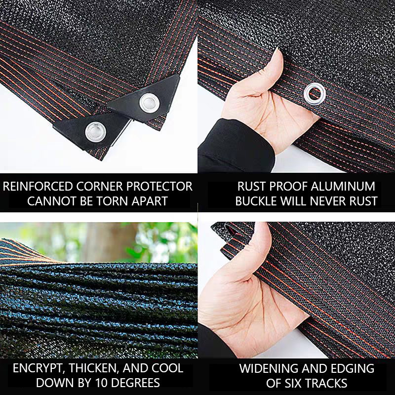 Sunshade Net Outdoor UV Blocking Cooling Shade Cloth for Garden Patio ...