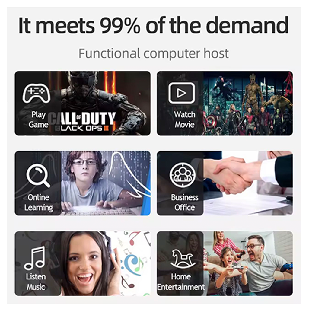 AMD A8 Gaming Desktop 4 Cores 16GB RAM / 512GB SSD With Radeon HD ...