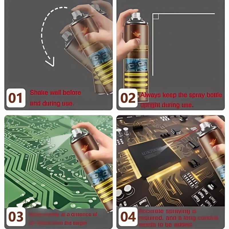 【620ml】Electronic Contact Cleaner Non-conductive For Precision Electric ...