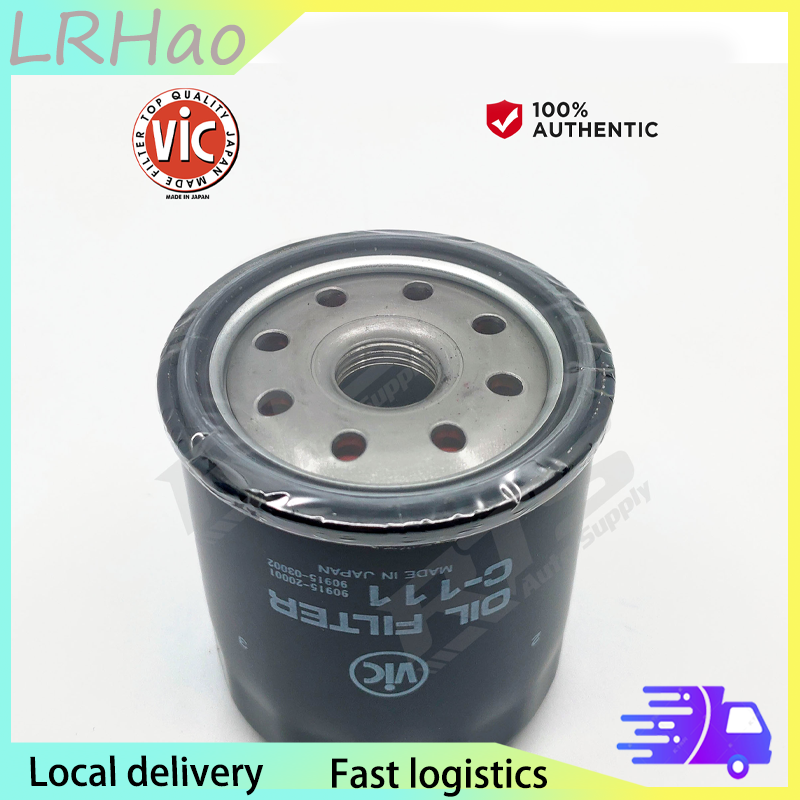 VIC Oil Filter C111 for Toyota Fortuner Innova Hilux Revo Hiace Rav4 ...