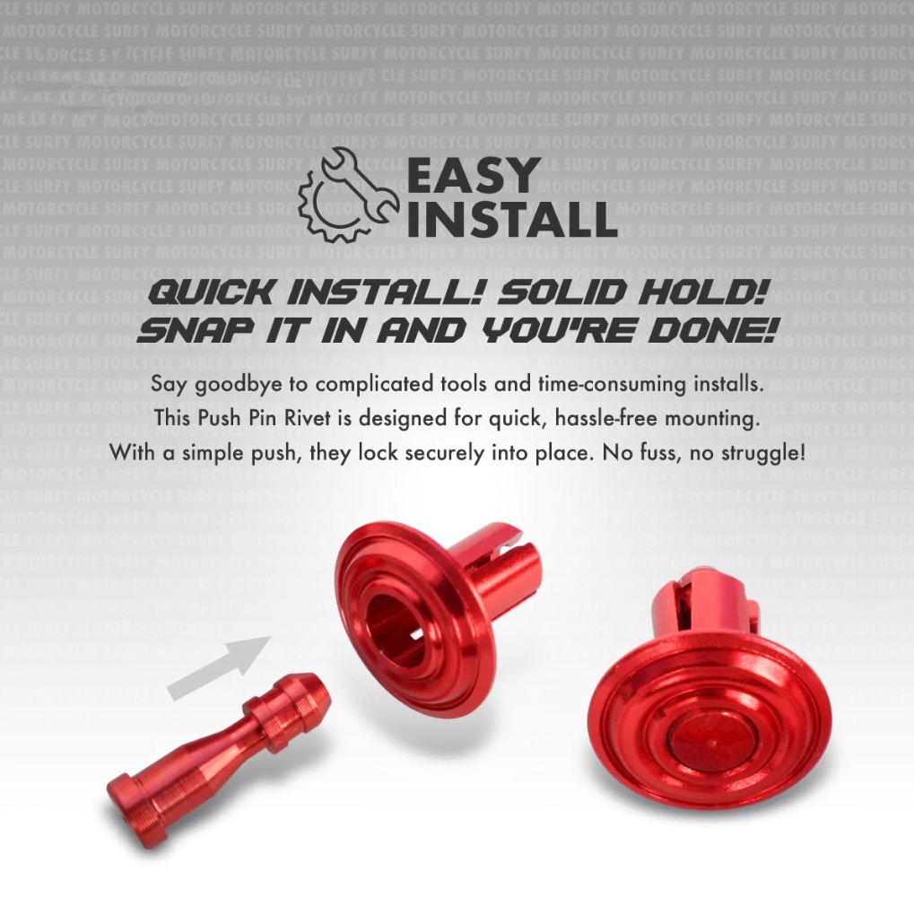 20PCS Cnc BODY CLIP BOLT PROBOLT BODY CLIP UNIVERSAL MOTORCYCLE NMAX ...