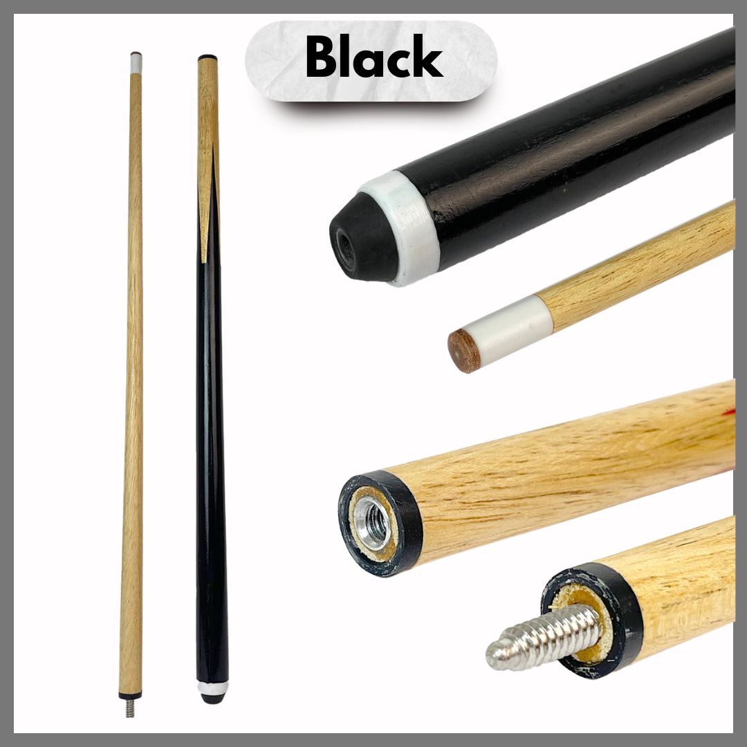 Billiards Wood Cue Pool Stick Snooker Billiards Sport Game Assorted ...