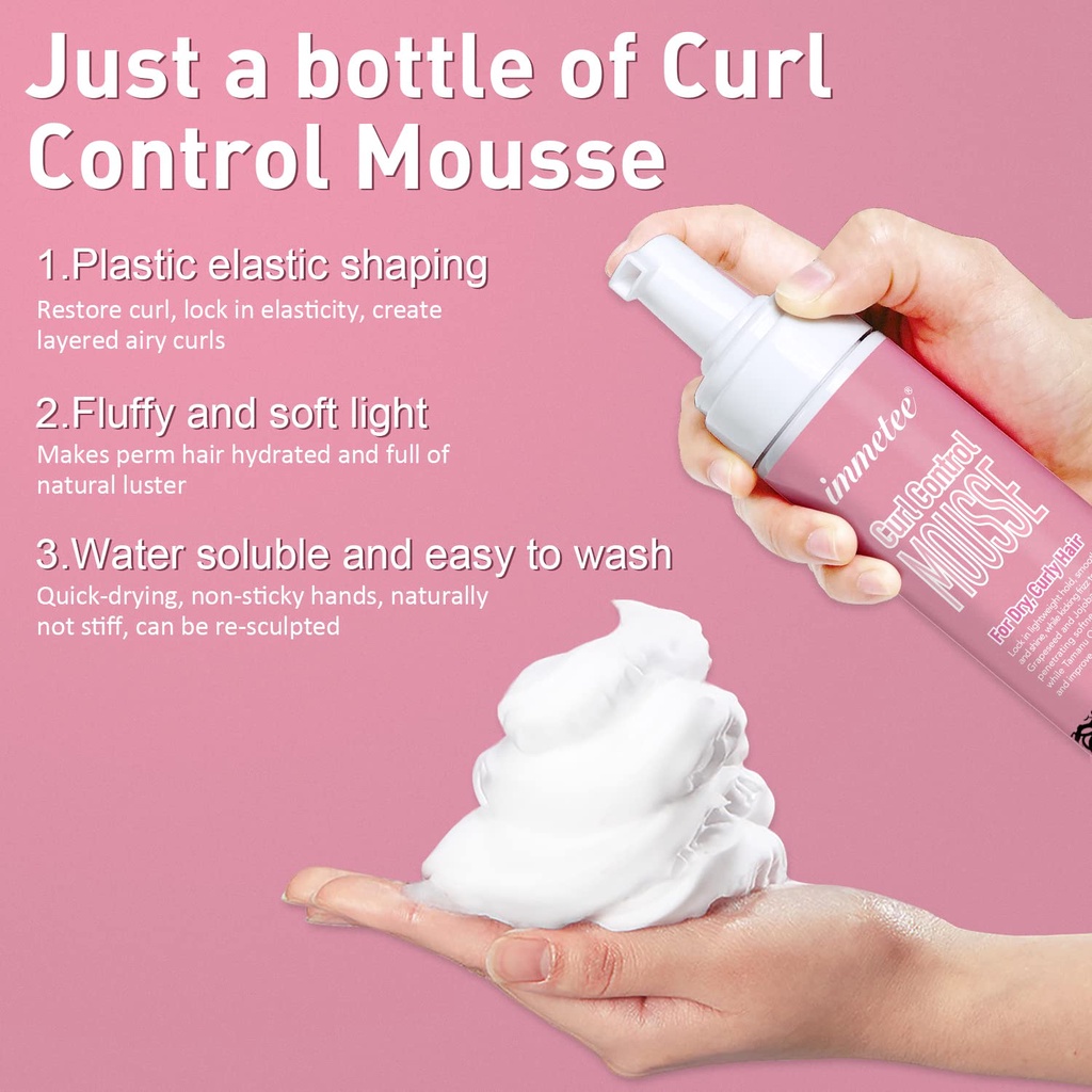 [ PRE-ORDER ] Curl Control Mousse Curly Hair Styling Foaming Mousse ...
