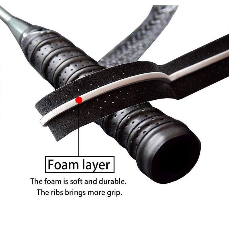 Racket Over Grip Anti-slip Over grip Roll Badminton Squash Tape Multi ...