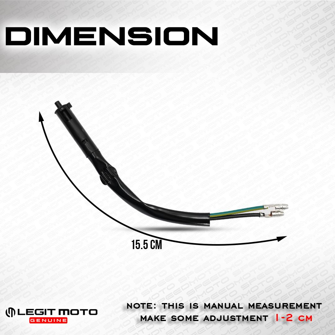 LEGITMOTO BRAKE MASTER SWITCH FOR CLICK V1/V2 BEAT CARB/FI MIO I 125 ...