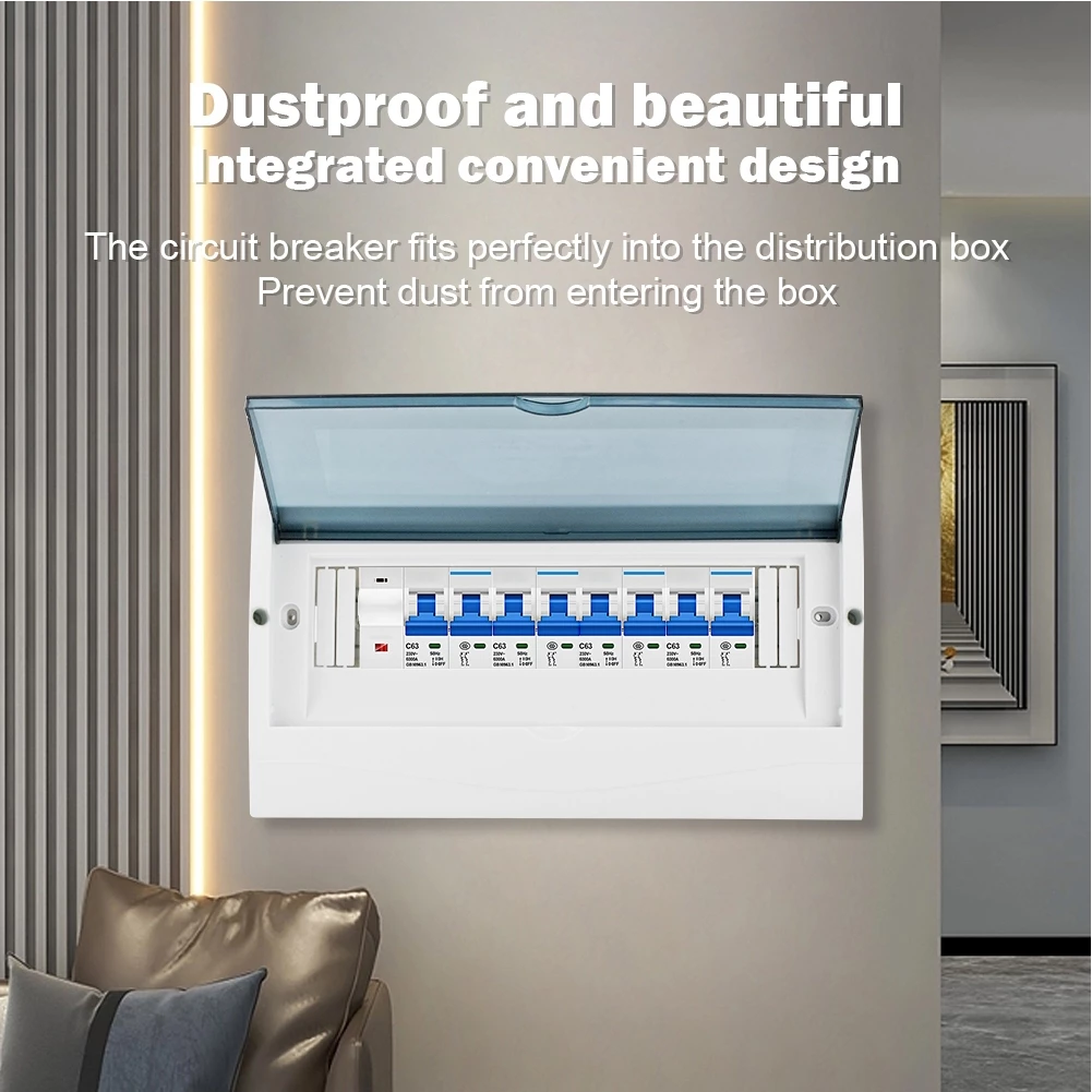 Power Distribution Box Electric Box Breaker Current Distribution Box ...