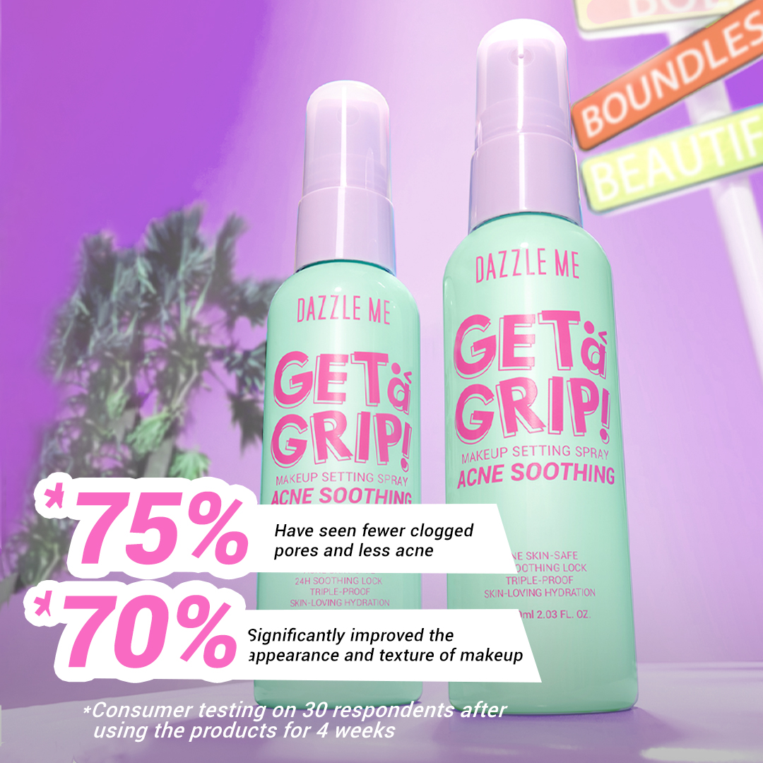 MOST LOVED! | DAZZLE ME Get a Grip! Makeup Setting Spray Dewy Fix 60ml ...